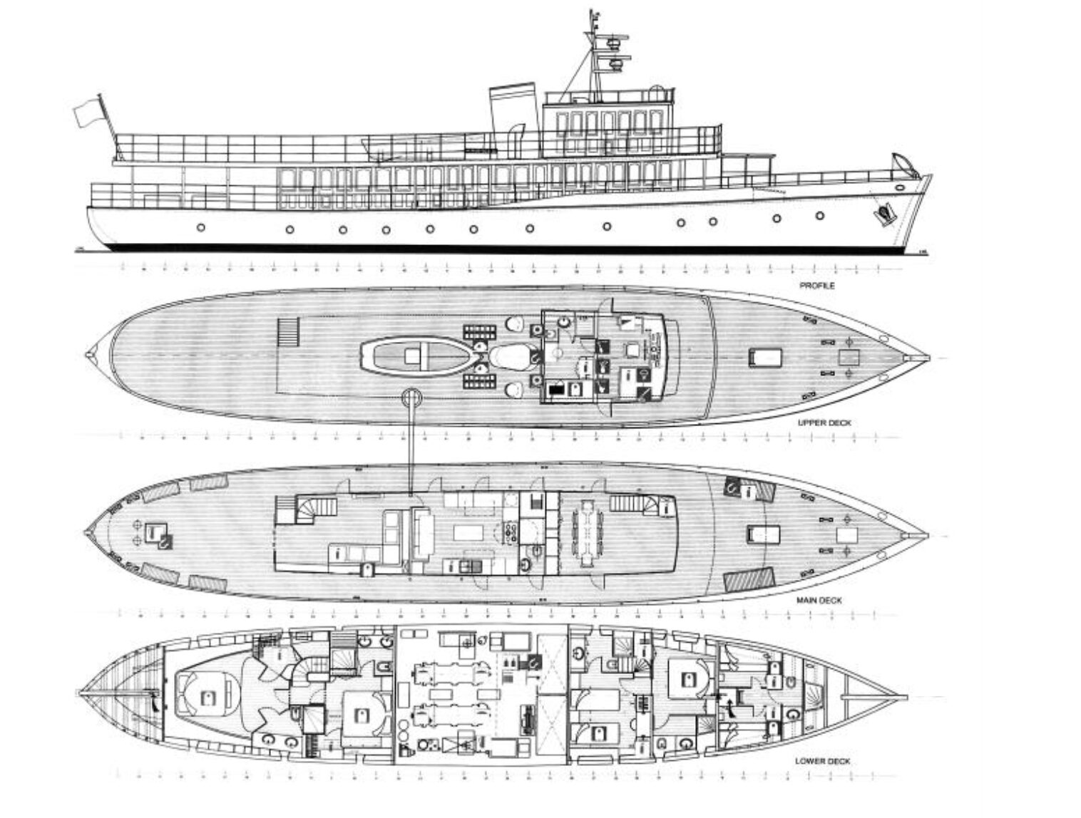 Over the Rainbow Yacht Layout | TWW Yachts