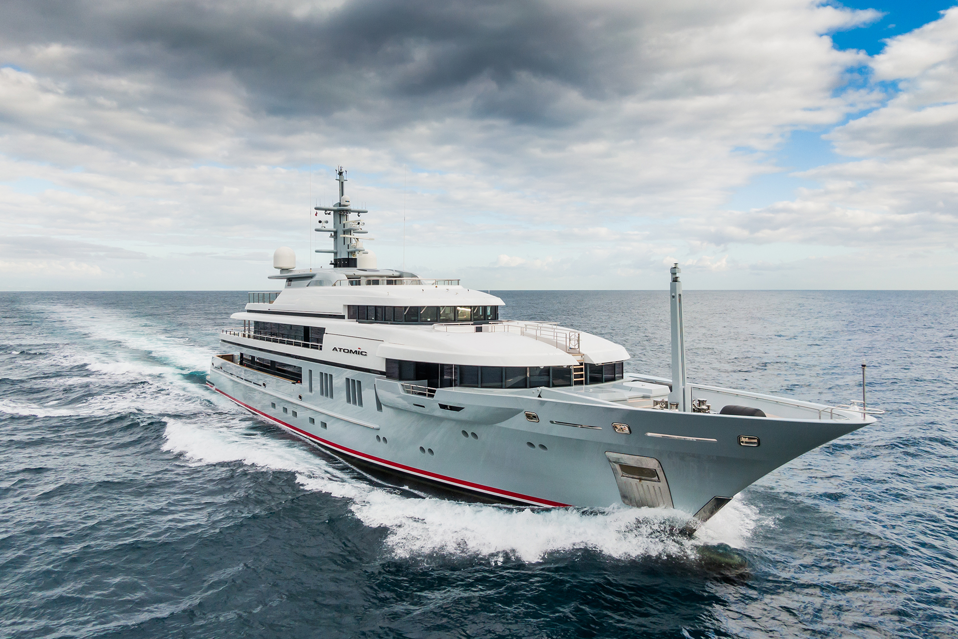 64-metre VSY yacht Atomic delivered - TWW Yachts
