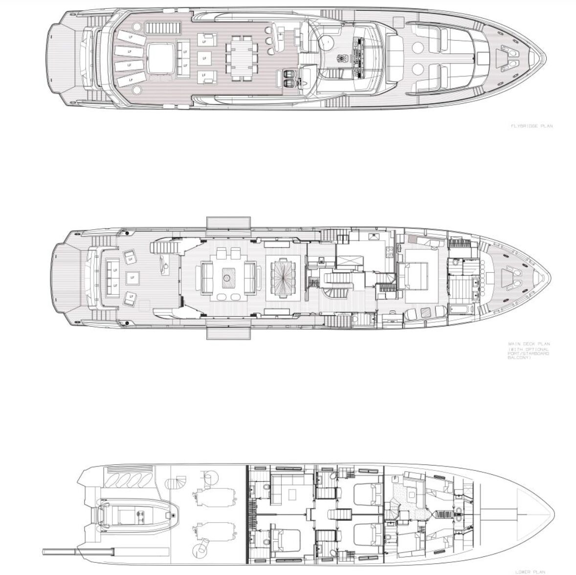 Minor Family Affair Yacht Layout | TWW Yachts
