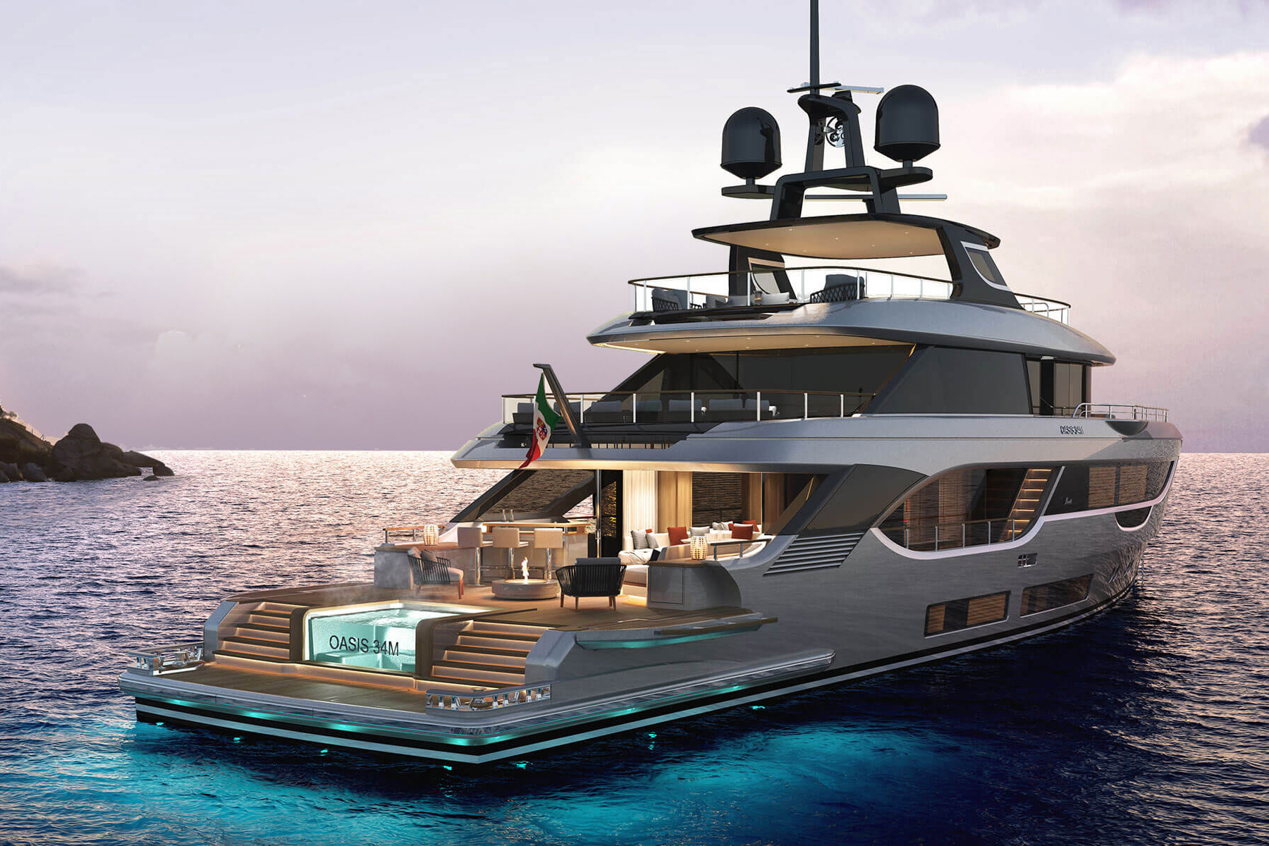 Benetti Oasis 34m Yacht for Sale - Benetti Oasis 34m Price - TWW Yachts