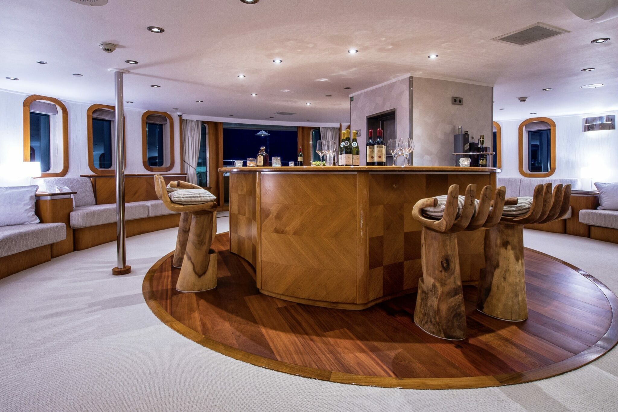 SHERAKHAN Yacht Interior | TWW Yachts