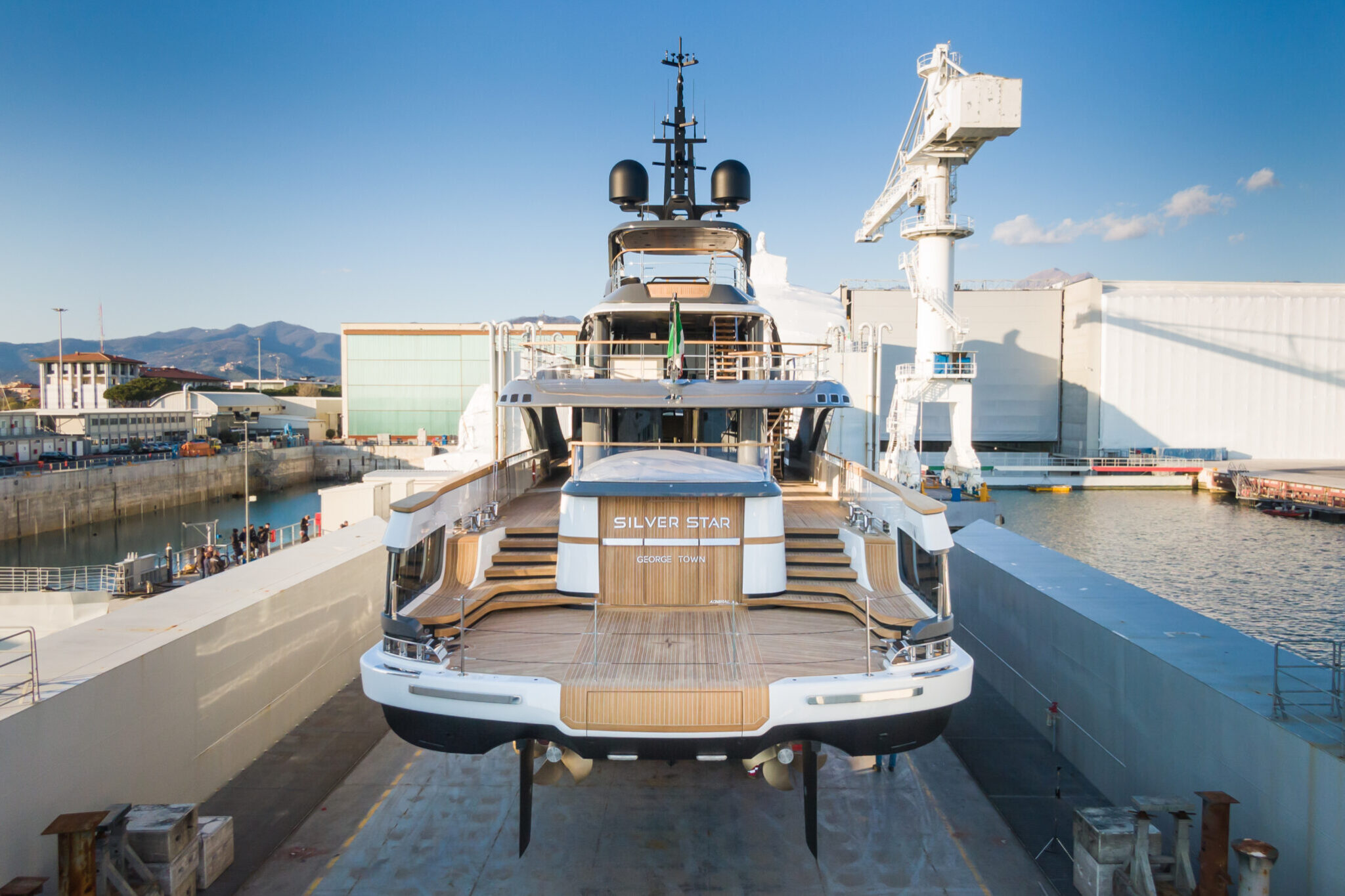 Admiral launches 55m PROJECT SILVER STAR with Armani interior - TWW Yachts