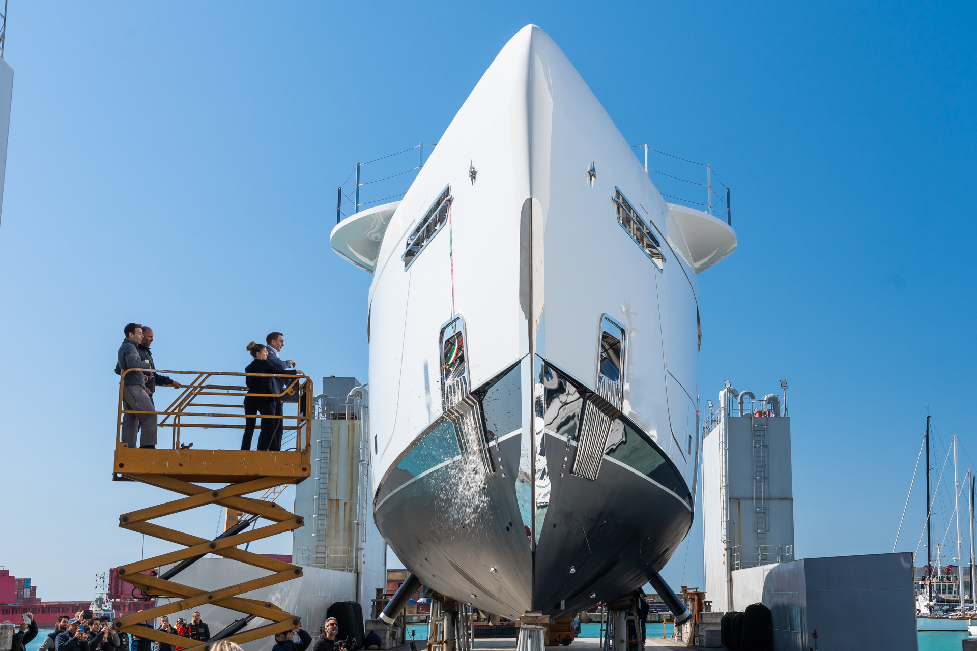 Admiral launches 55m PROJECT SILVER STAR with Armani interior - TWW Yachts