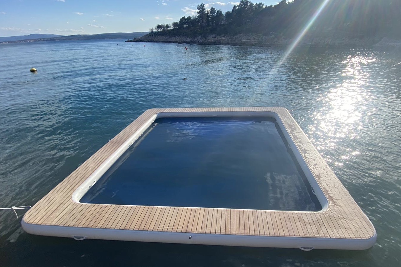 4m x 4m skinny pool for sale - Superyacht Toys - TWW Yachts