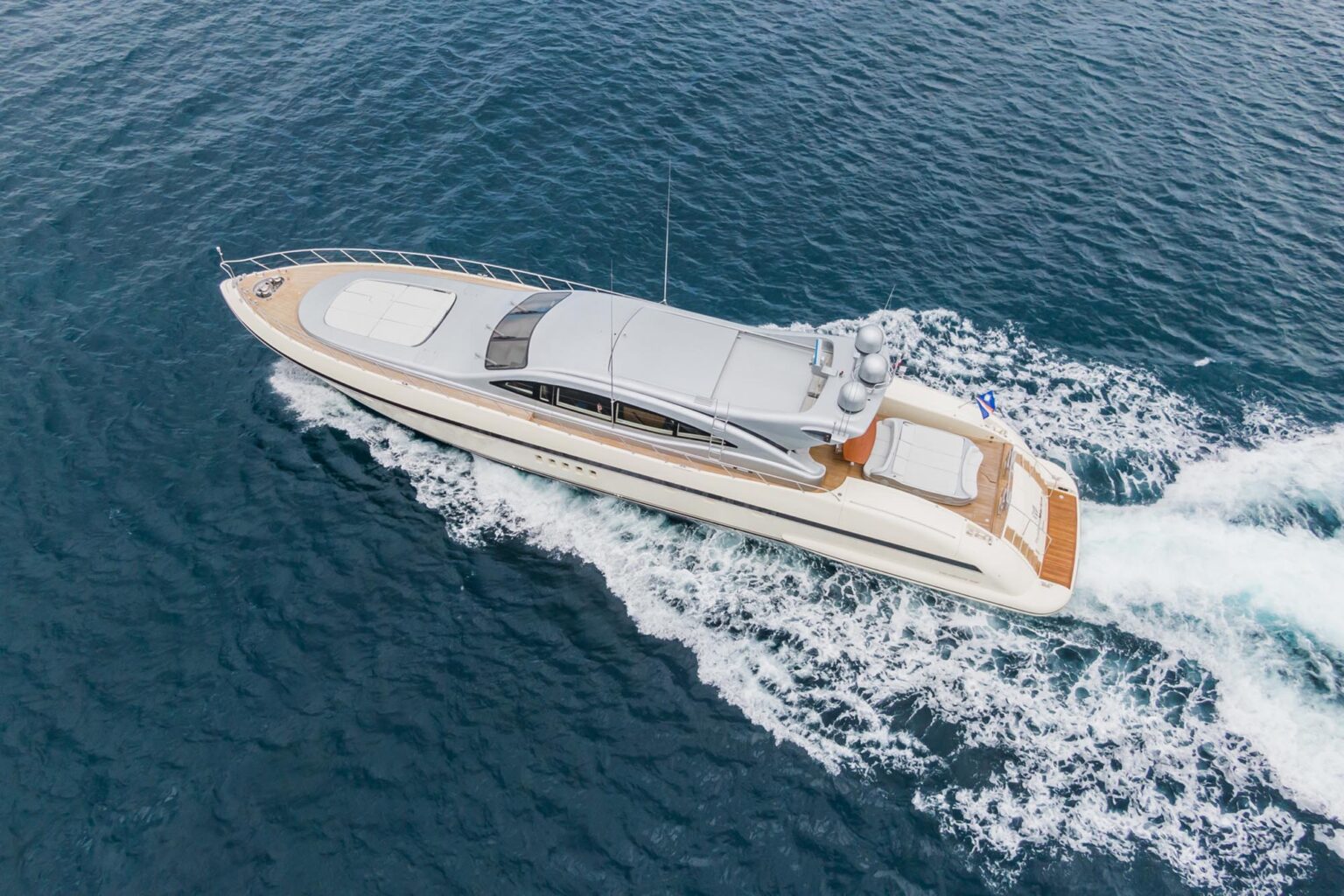 New to the Sales Fleet: Mangusta 108 TECHNOMARINE - TWW Yachts