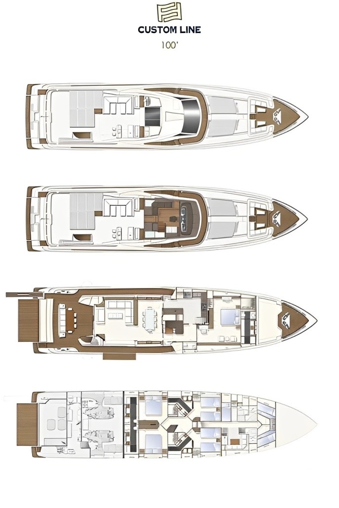 INFINITAS Yacht Layout | TWW Yachts