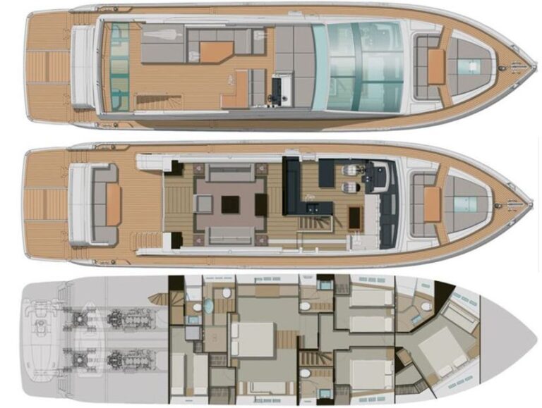 SUMMER BREEZE Yacht Layout | TWW Yachts
