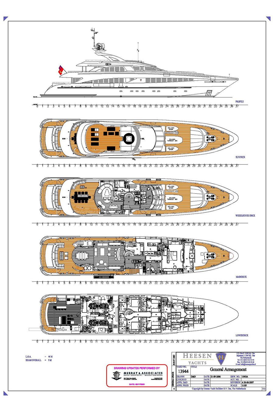 G3 Yacht Layout | TWW Yachts
