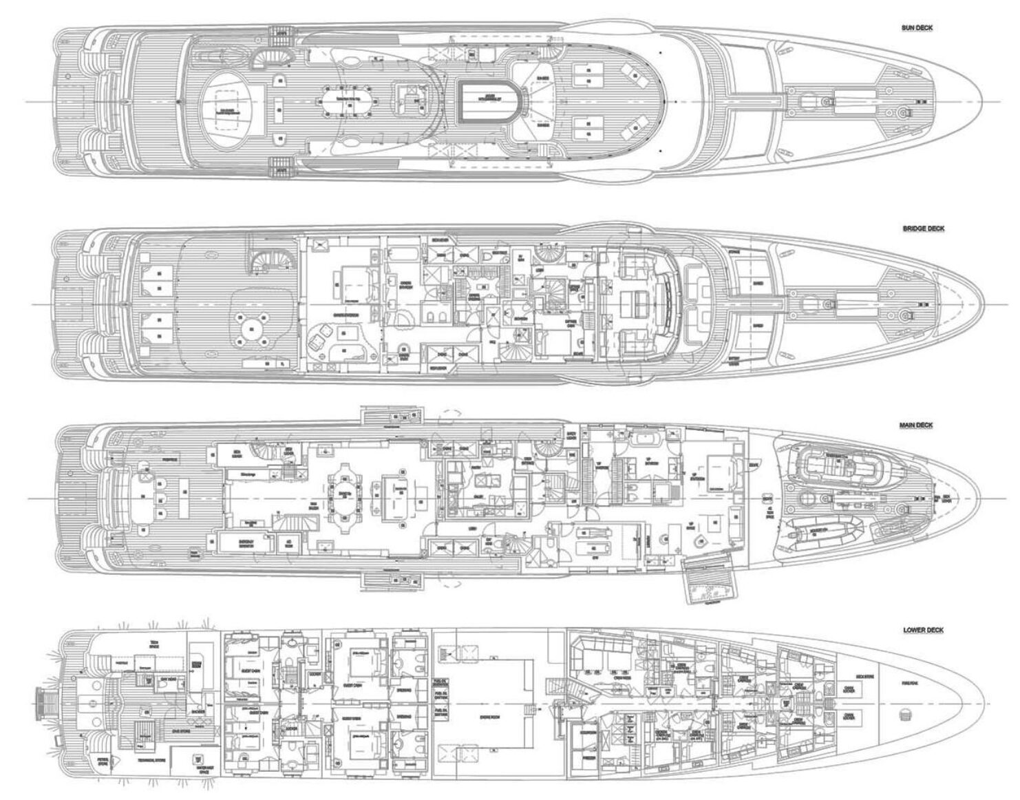 AMIGOS Yacht Layout | TWW Yachts