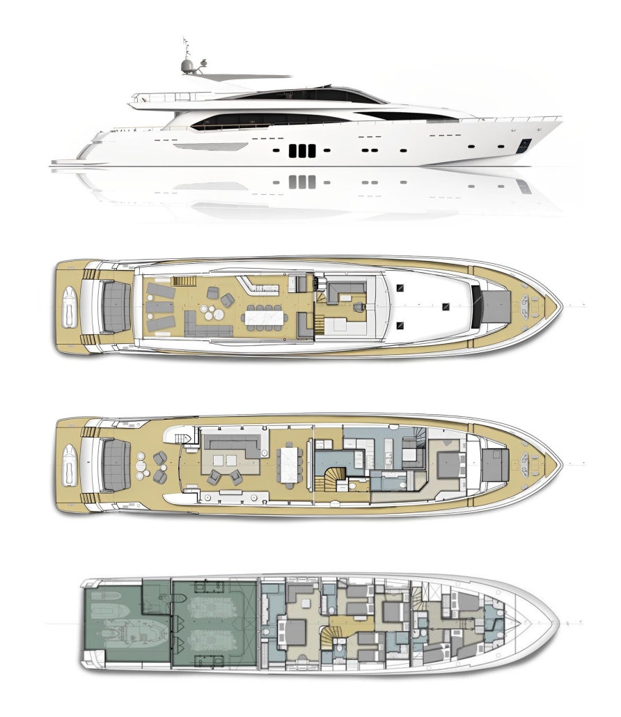 APMONIA Yacht Layout | TWW Yachts
