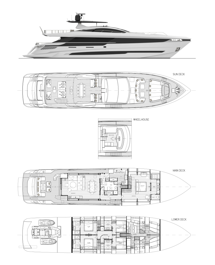 Artemis Yacht Layout | TWW Yachts