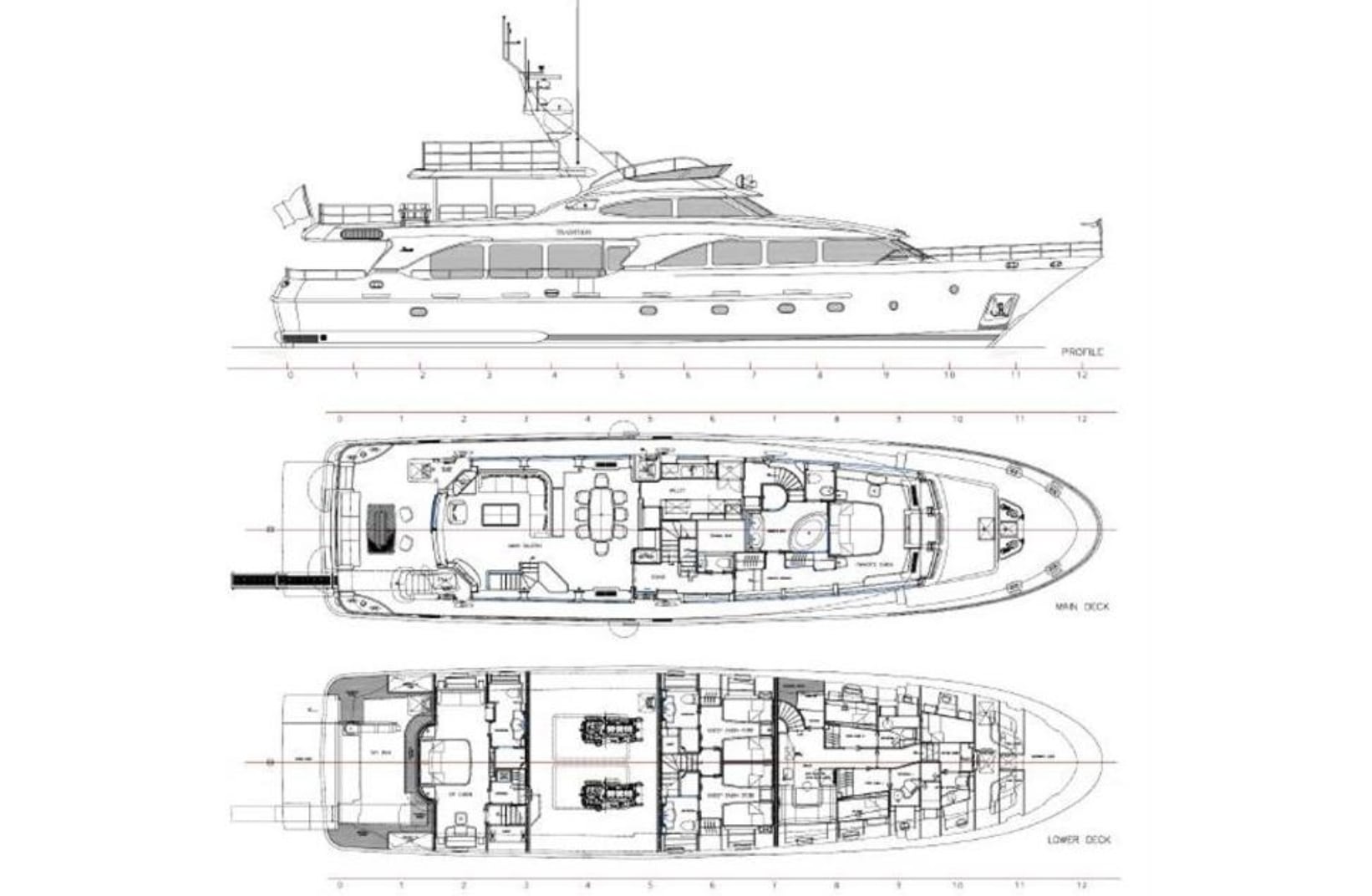 GALAKTIKA SKAY Yacht Layout | TWW Yachts